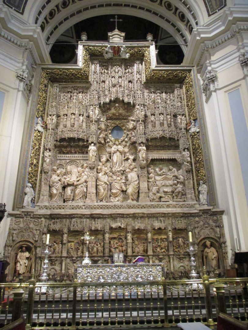 LIMPIEZA DEL RETABLO MAYOR DEL PILAR - Catedrales de Zaragoza